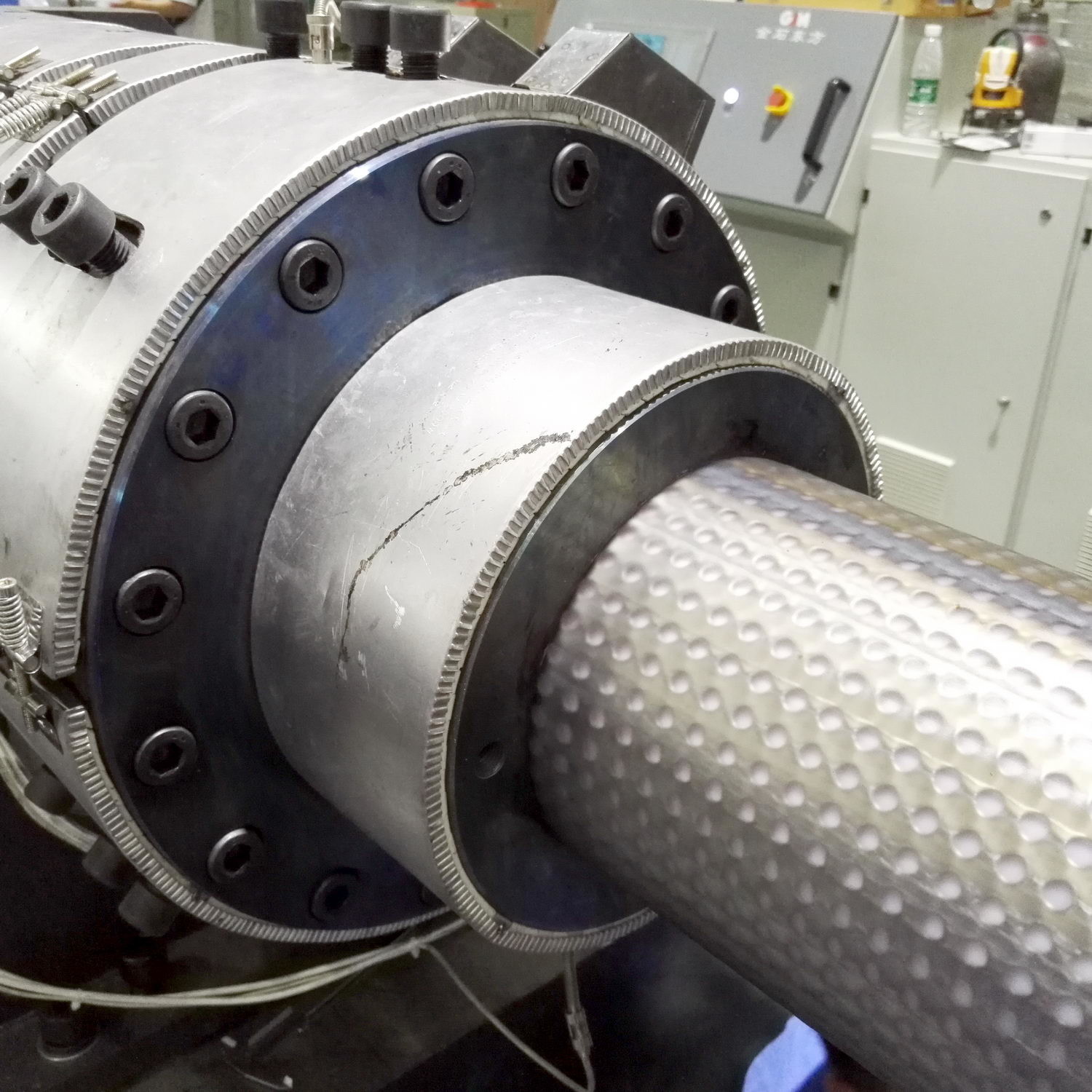 PSP Plastic Composite Pipe Production Line Steel Reinforced ...